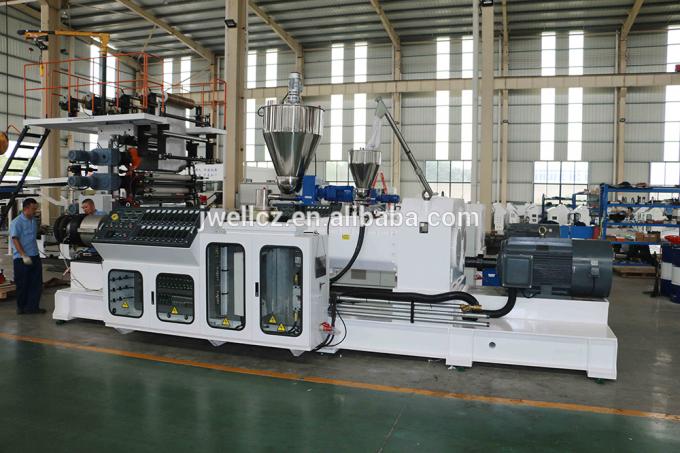 Soft Rigid PVC Twin Screw Pelletizer , Plastic Pelletizing Equipment ...