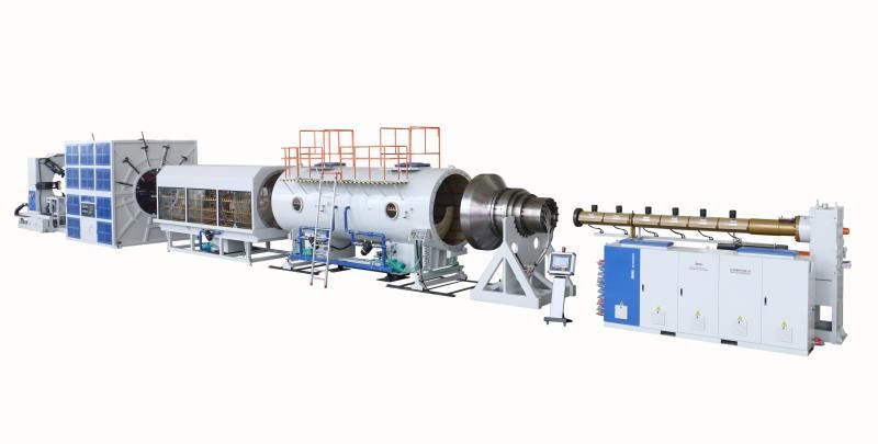 JWGB1700 large diameter high production PE heat preservation pipe ...